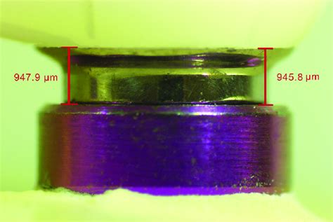 Distance Between 2 Parallel Lines Measured With Stereo Microscope Download Scientific Diagram