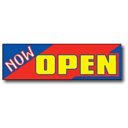 Open Message Flag Three Panels Red White And Blue 36 X 60 200