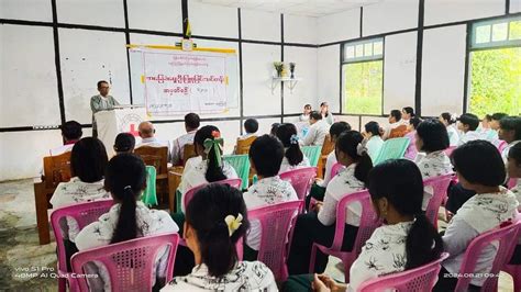 ရေကြည်မြို့နယ်၊ အခြေခံပညာအထက်တန်းကျောင်း၌ ကြက်ခြေနီအသင်းခွဲက ရှေးဦးပြုစုခြင်း အခြေခံသင်တန်း ၆