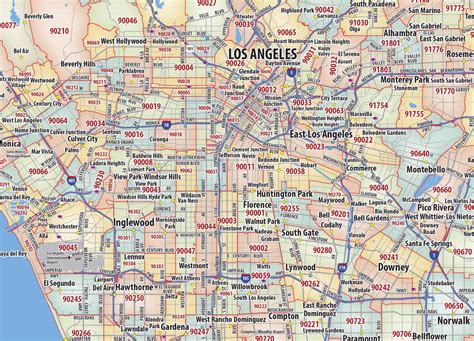 Area Code Map Los Angeles Filemap Of Westside Area Los Angeles