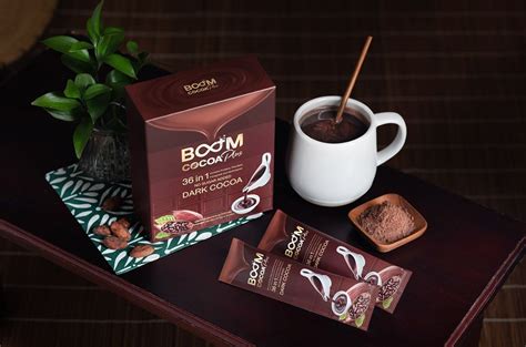 Boom Cocoa Plus ดาร์กโกโก้ที่ผสมผสานสารสกัดเกรดพรีเมียมได้อย่างลงตัว