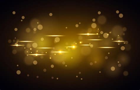 Golden Sparkle Bokeh Effect Background 23150448 Vector Art At Vecteezy