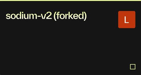sodium v2 forked codesandbox