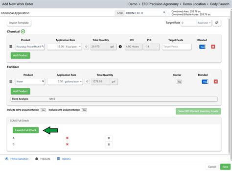 CDMS Full Check FieldAlytics Help