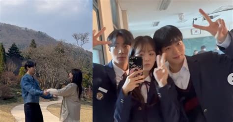 ♥추영우와 뽀뽀폭격 엔딩 조이현…현장도 달달 성격 많이 밝아졌다 견우와선녀 [★해시태그]