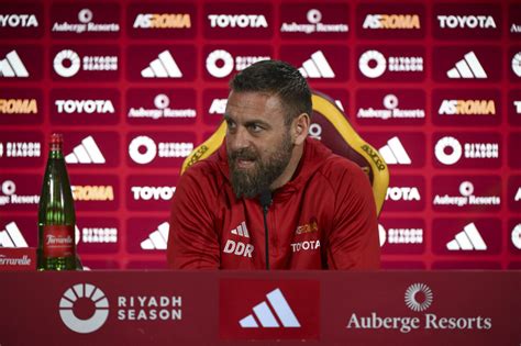 Roma Inter Le Parole Di De Rossi In Conferenza Stampa