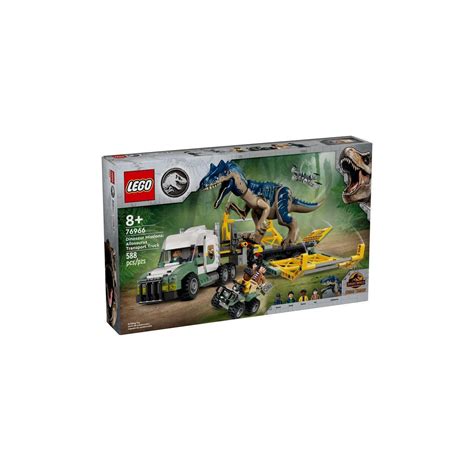 Lego Jurassic World Dinosaur Missions Allosaurus Transport Truck 76966