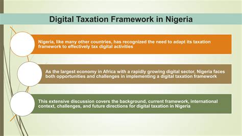 Digital Taxation Framework Prof Oyedokun Pptx