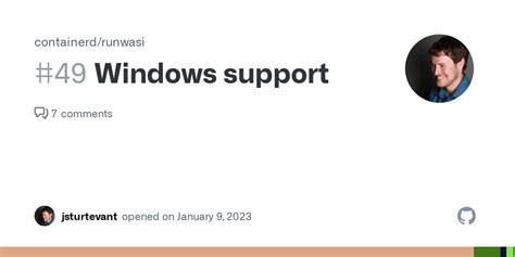 Windows Support · Issue 49 · Containerdrunwasi · Github