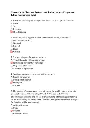 Biostatistics Notes Week The Nature Of Data And Statistics Statistics Is A Branch Of Studocu