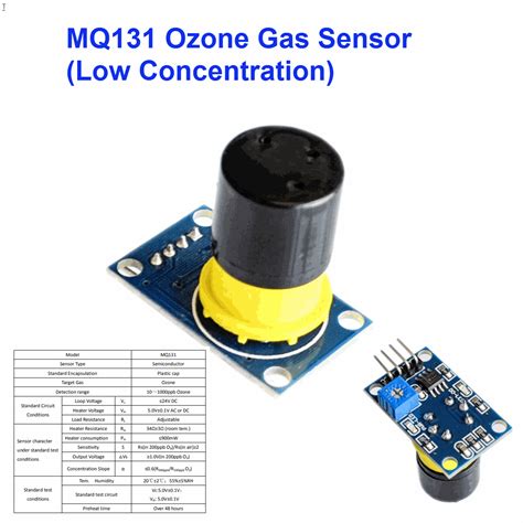 Mq 131 Module Ozone Gas Detection Ozone O3 Sensor Module ขาย Arduino อุปกรณ์ฯ Esr Meter