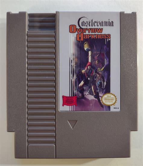Castlevania Overflow Darkness Homebrew Retro Shopping Cart