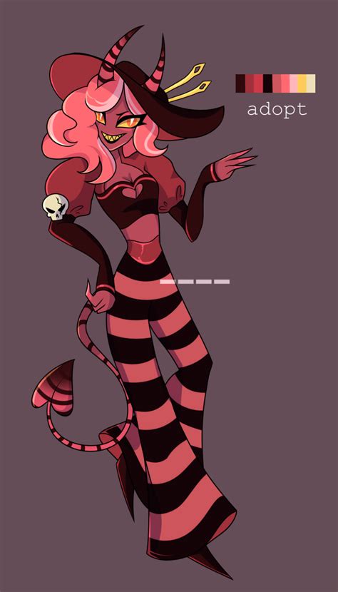 Adopt Based On Helluva Boss Ychcommishes
