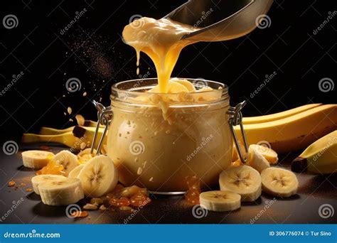 Kolak Pisang Illustration Bowl Of Banana And Coconut Soup Cartoon Vector