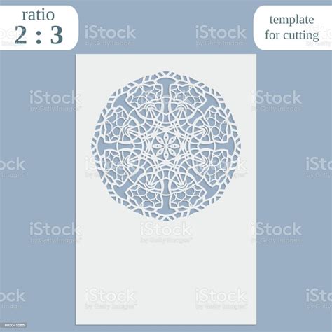 종이 비쳐 인사말 카드 절단 레이스 초대 Lasercut 금속 패널 나무 조각 서식 파일 벡터 일러스트 레이 션 0명에 대한 스톡 벡터 아트 및 기타 이미지 Istock