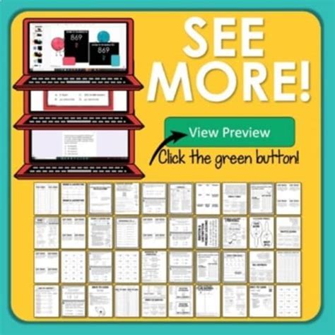 Estimating Sums And Differences Rounding And Compatible Numbers Math Kit