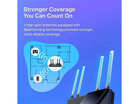 TP Link WiFi Router AX Smart WiFi Router Archer AX Dual Band Gigabit Router Works