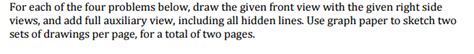 Solved For Each Of The Four Problems Below Draw The Given Chegg Com