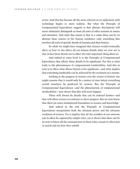 Historical Perspectives A New Kind Of Science Online By Stephen Wolfram [page 846]