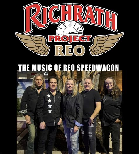 Richrath Project Reo A Celebration Of The Music Of Reo Speedwagon At