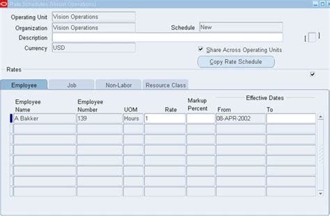 Oracle Applications Pa Oracle R12 Project Billing Training Manual