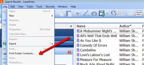 template field content export laserfiche answers