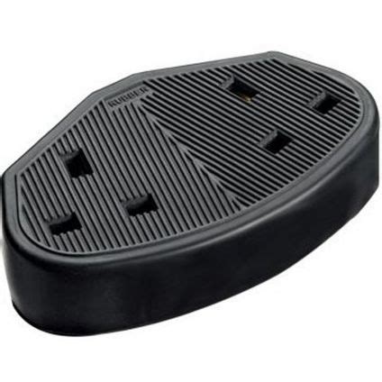 TS2B GreenBrook Electrical Rubber Trailing Socket 2 Gang Black YESSS Electrical