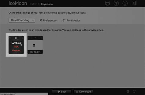 tutorial how to create a custom crisp icon font with icomoon app a
