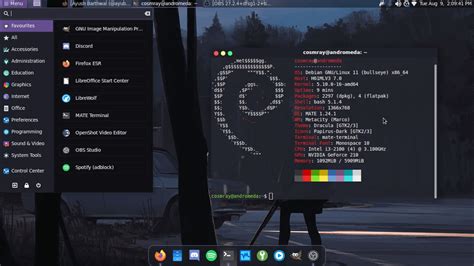 Mate My First Linux Rice Runixporn