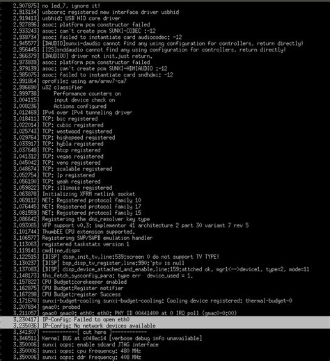 Kernel Hangs After Network Boot Allwinner Sunxi Armbian Community