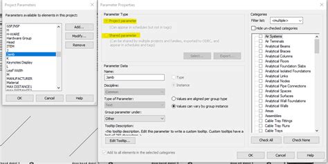 Project Parameters General Observations Autodesk Community