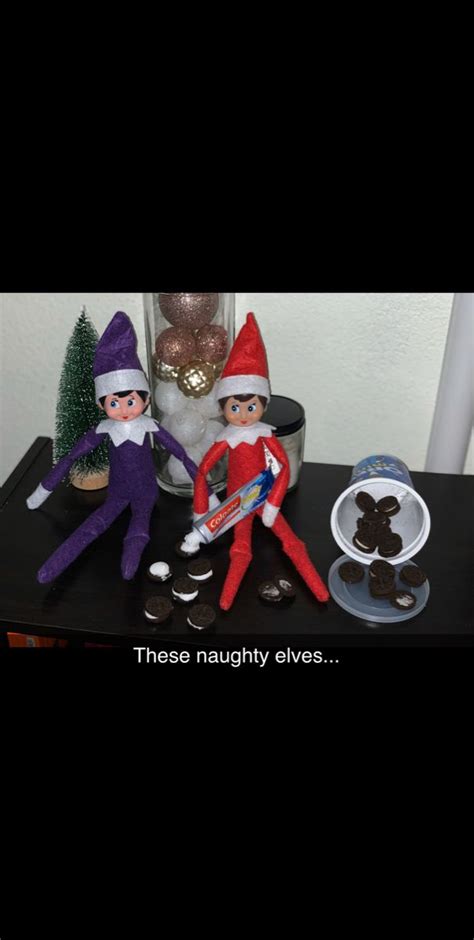 Oreo Toothpaste Elfs Elf Holiday Decor Decor