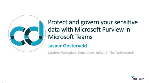 Protect Sensitive Data With Microsoft Purview In Teams Ppt