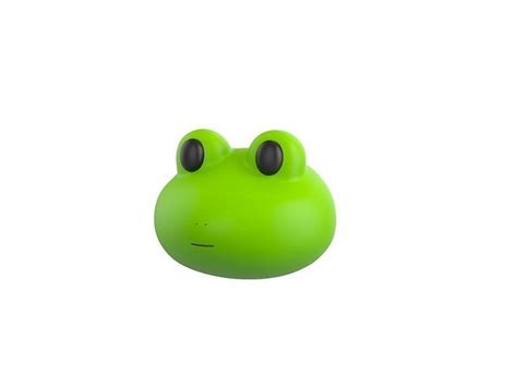 Prop186 Frog Head 3d Model Cgtrader