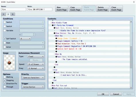 Parallel Event Timer With Action Button Triggerd Animation Rpg Maker Forums