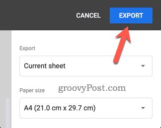 How To Save Google Sheets As A Pdf