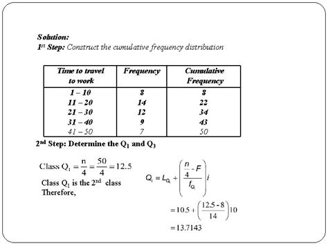 Grouped Data Calculation 1 Mean Median And Mode