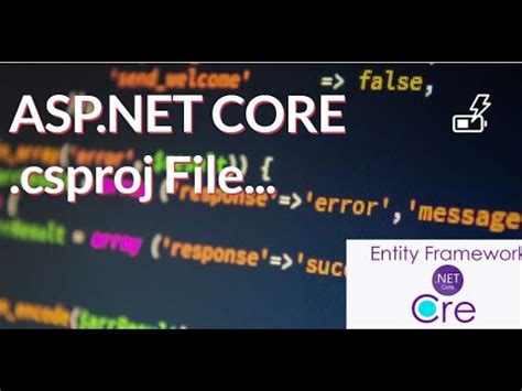 ASP NET CORE CSProj File Understanding The Project File ASP NET CORE YouTube