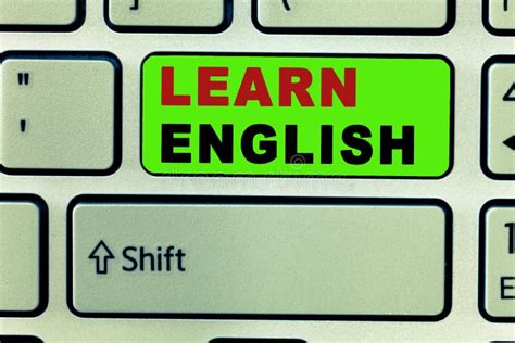 Text Sign Showing Learn English Conceptual Photo Universal Language