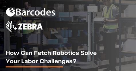 Fetch Robotics Amrs Provide Powerful Solutions To Labor Challenges Barcoding Newsbarcoding News