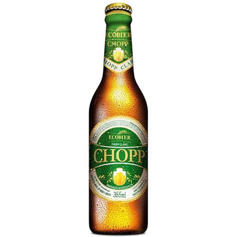 Cerveja Ecobier Chopp Long Neck 355ml Martins Atacado
