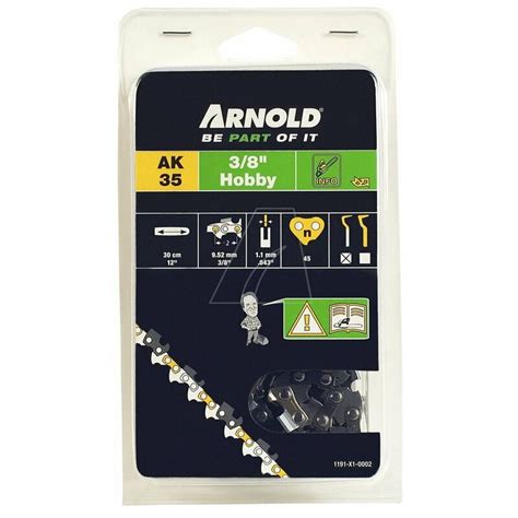 Arnold Chaîne De Tronçonneuse 38 11 Mm 45 Maillons Dentraineurs
