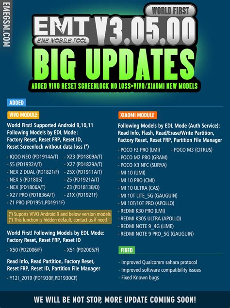 World First Support VIVO QCOM New Security Models Reset Screenlock W O Data Loss GSM Forum