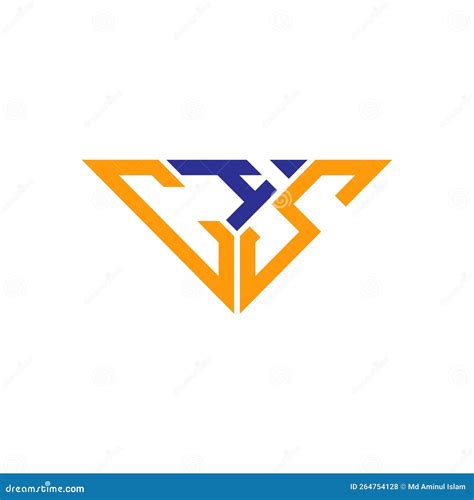 Cis Letter Logo Creative Design With Vector Graphic Stock Vector