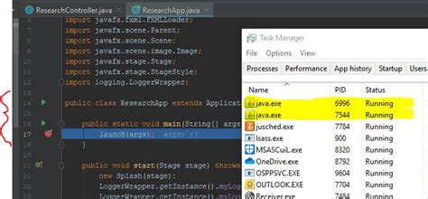 Should My Java Application Be Opening Two Instances Of Javaexe Super User