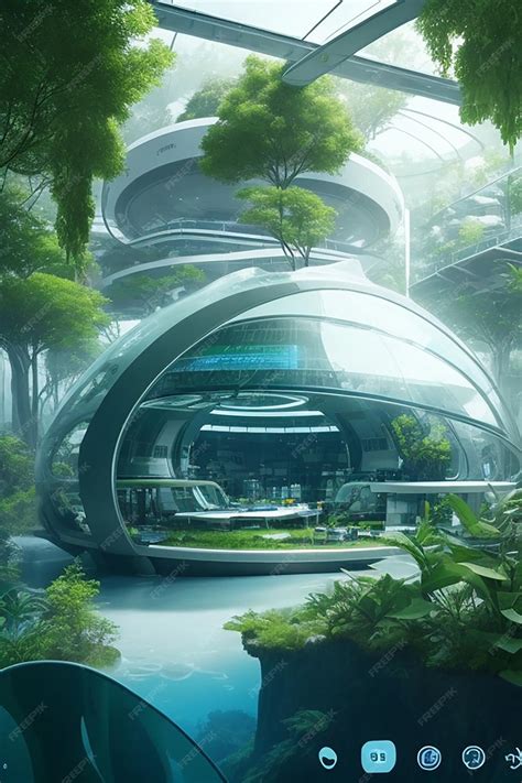 Premium Ai Image Ai Enhanced Environmental Conservation Lab