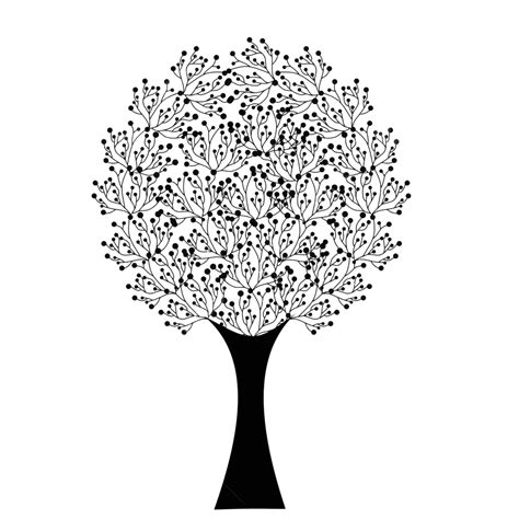 Art Tree Illustration Beautiful Growth Vector Illustration Beautiful Growth Png And Vector