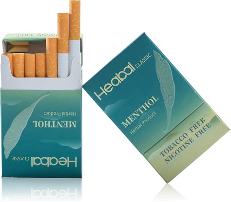 Heabal Herbal Cigarettes Nicotine Free And Tobacco Free 20