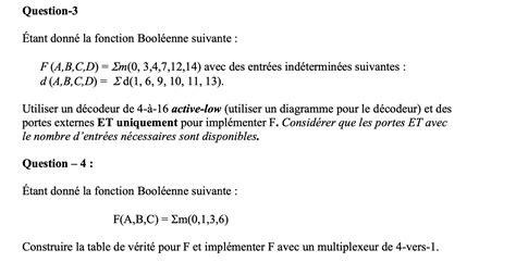 Solved Question 3 Given The Following Boolean Function F