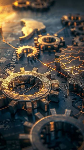 Premium Photo Interconnected Markets Visual Representation